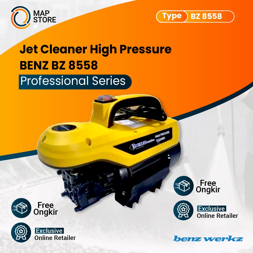 Jual Mesin Cuci Mobil / Jet Cleaner High Pressure BENZ BZ 8558 700 Watt ...