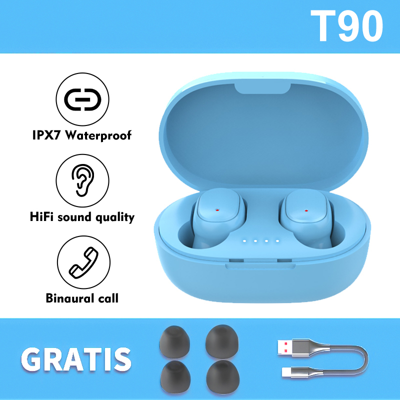 Jual Jovitech TWS E8S Earphone Bluetooth Wireless Earbuds Touch Button LED Display Waterproof ...