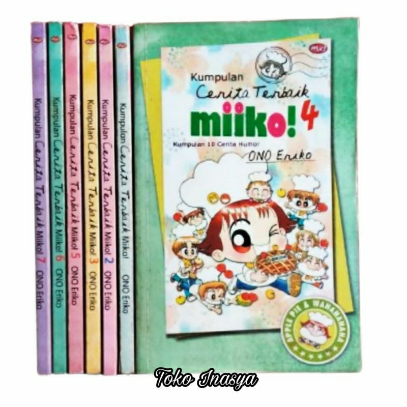 Jual MANGA / KOMIK KUMPULAN CERITA TERBAIK MIIKO (BY ONO ERIKO) FULLSET ...