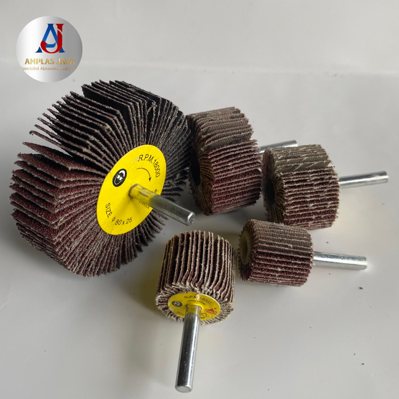 Jual Fan Grinder/Flap Wheel/Amplas kipas/ D25-50 mm | Shopee Indonesia