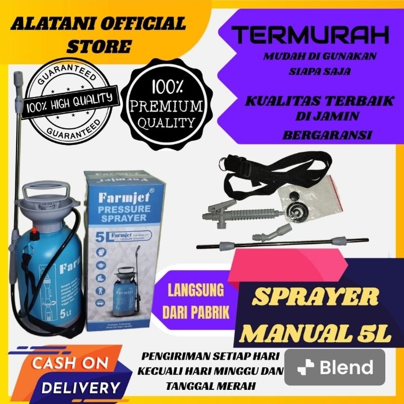 Jual Alat Semprot Sprayer 5 LITER dan 5 LITER Semprotan Hama Atau ...