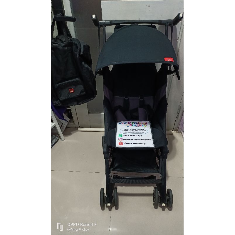 Jual stroller pockit GB+all terain hitam canopy y | Shopee Indonesia