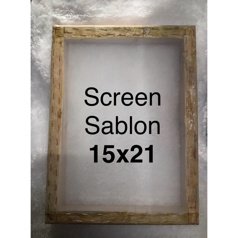 Jual Screen DAUR ULANG KERTAS atau BUBUR KERTAS (15cm x 21cm) | Shopee ...