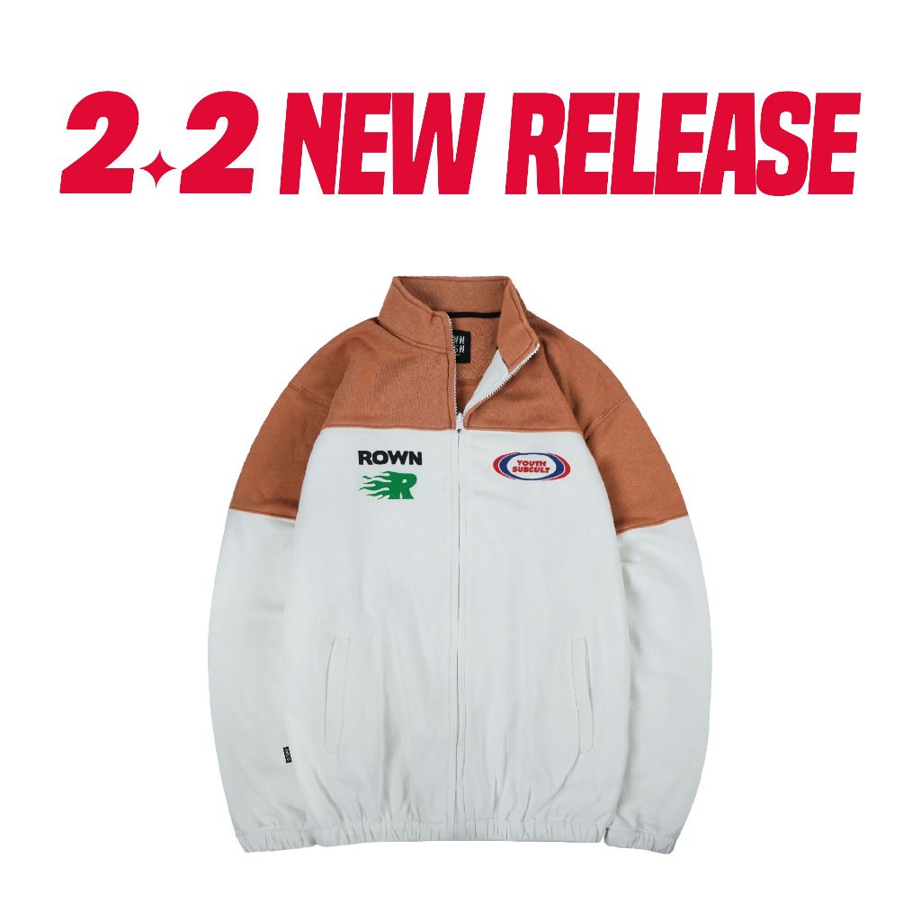 Jual Rown Division Official Jacket Full Zipper - Rowndvsn Jaket Fleece ...
