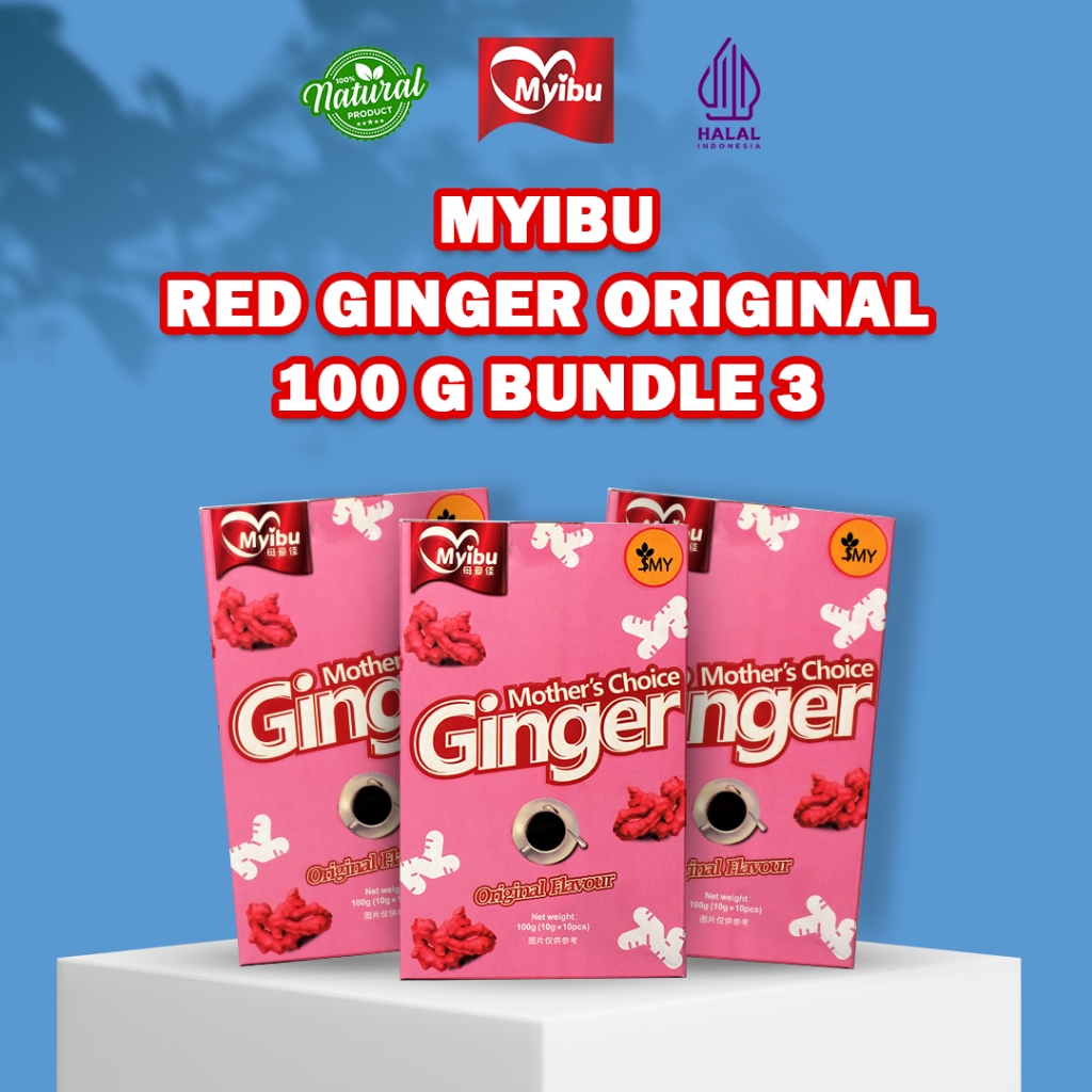 Jual Myibu Red Ginger Original 3 Pcs | Shopee Indonesia