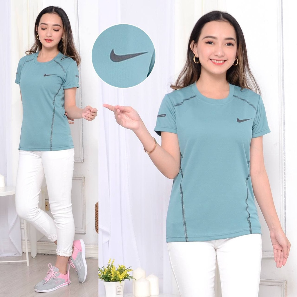 Jual HD-Baju Kaos Olahraga Lari Running Gym Fitness Sepeda Senam ONE ...