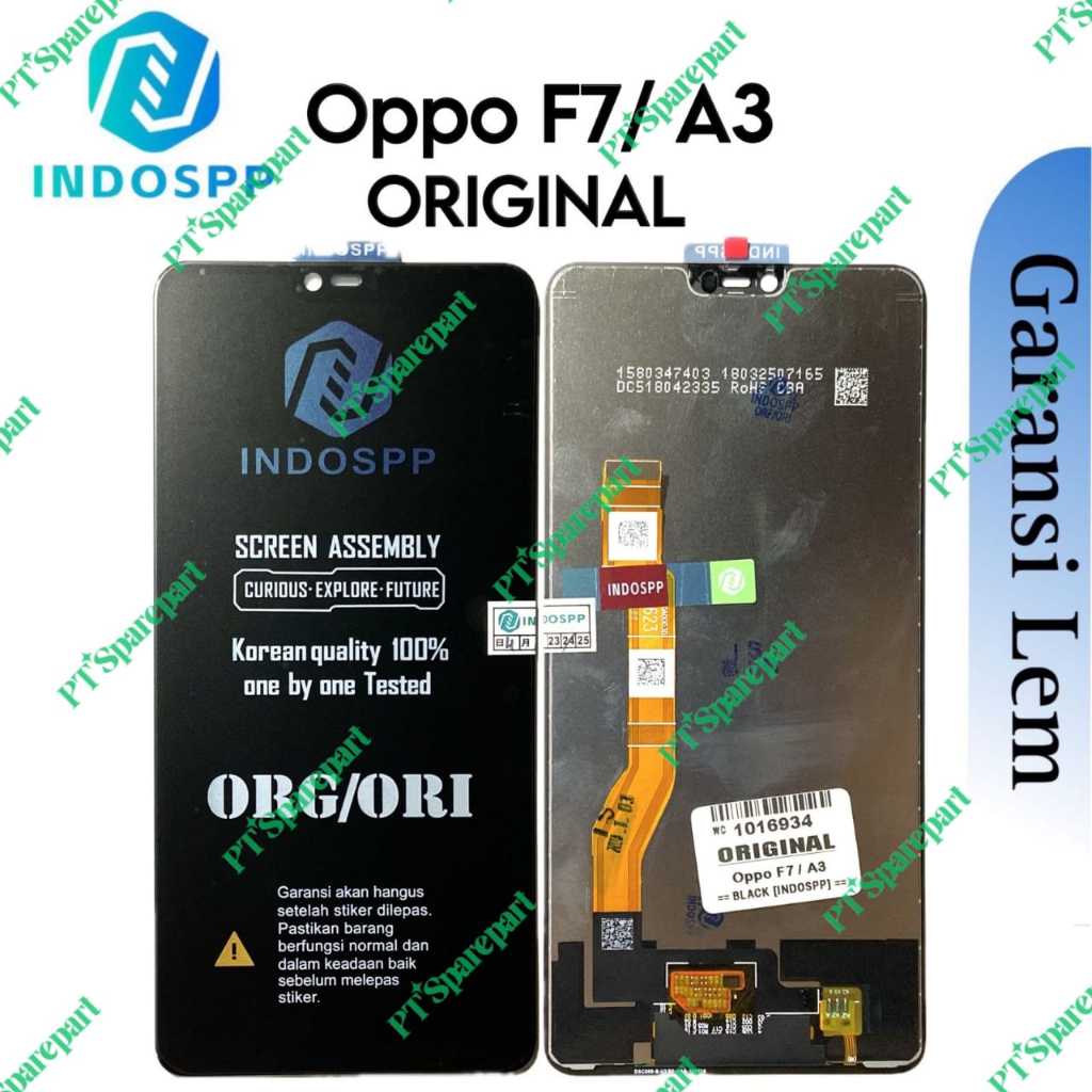 Jual LCD Touchscreen Fullset Oppo F7 / F7 Pro / A3 | Shopee Indonesia