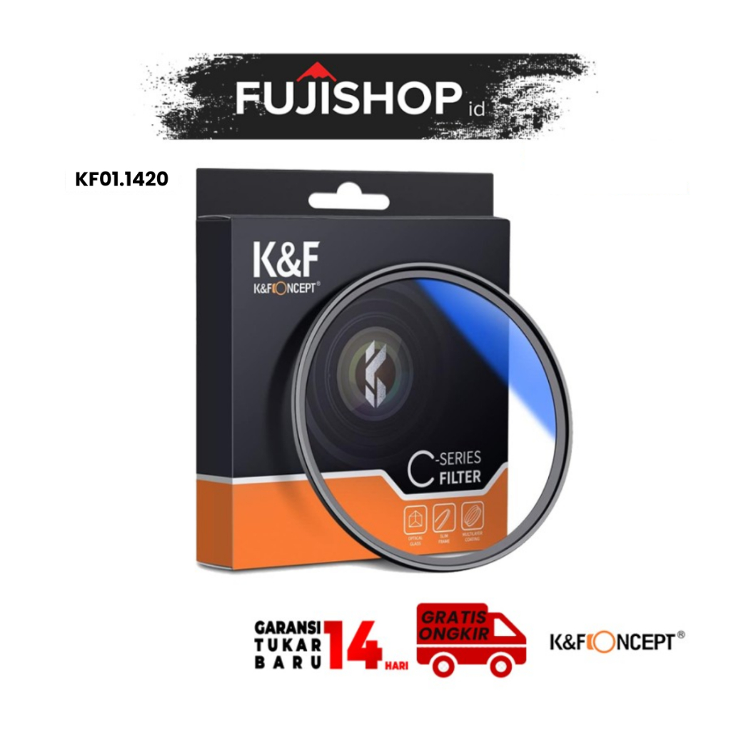 Jual K&F KNF Concept 46mm MC UV Blue Multi Coating Filter Lens | Shopee ...