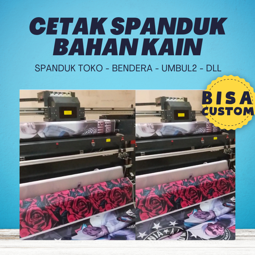 Jual SPANDUK KAIN - CETAK KAIN - CETAK BENDERA - SPANDUK CUSTOM ...