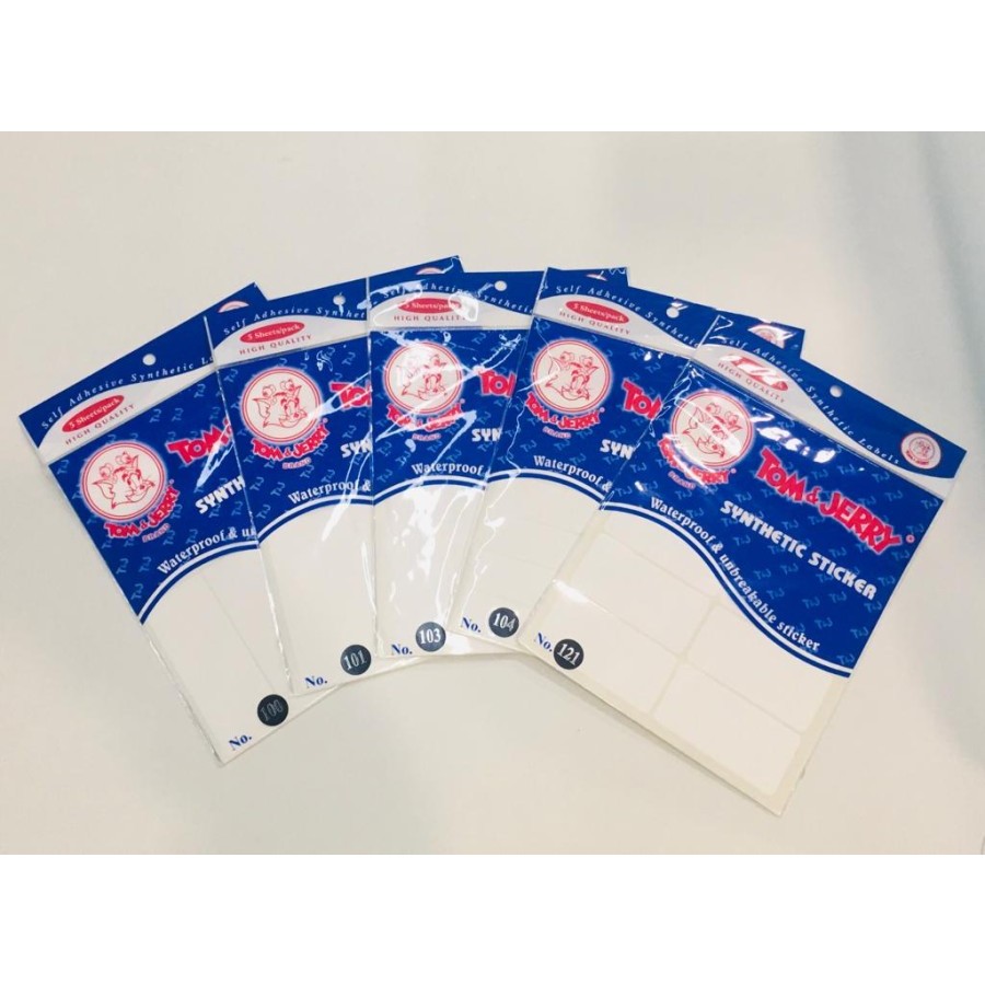 Jual T&J Labels Synthetic (100, 101, 103, 104, 119, 121, ) | Shopee ...