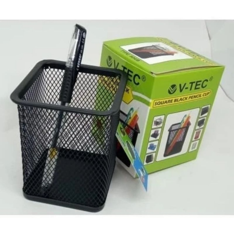 Jual Tempat Pulpen Pensil Desk Organizer Set Pencil Cup V-Tec | Shopee ...