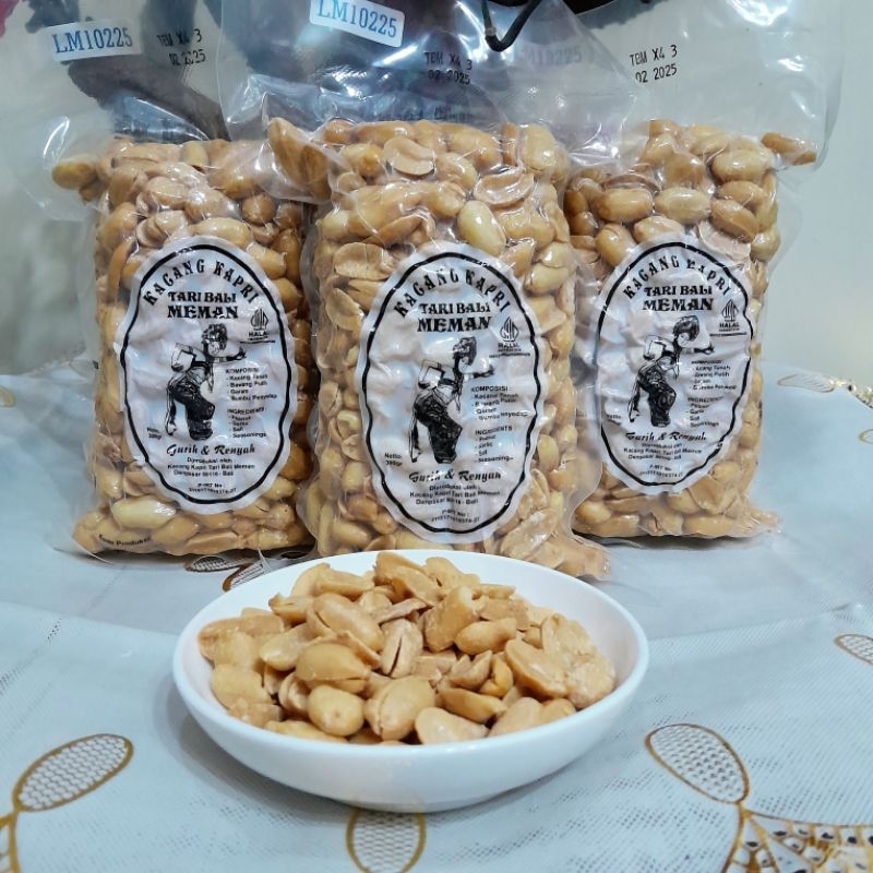 Jual Kacang Kapri TARI BALI MEMAN RASA BAWANG Camilan Kacang Oven ...