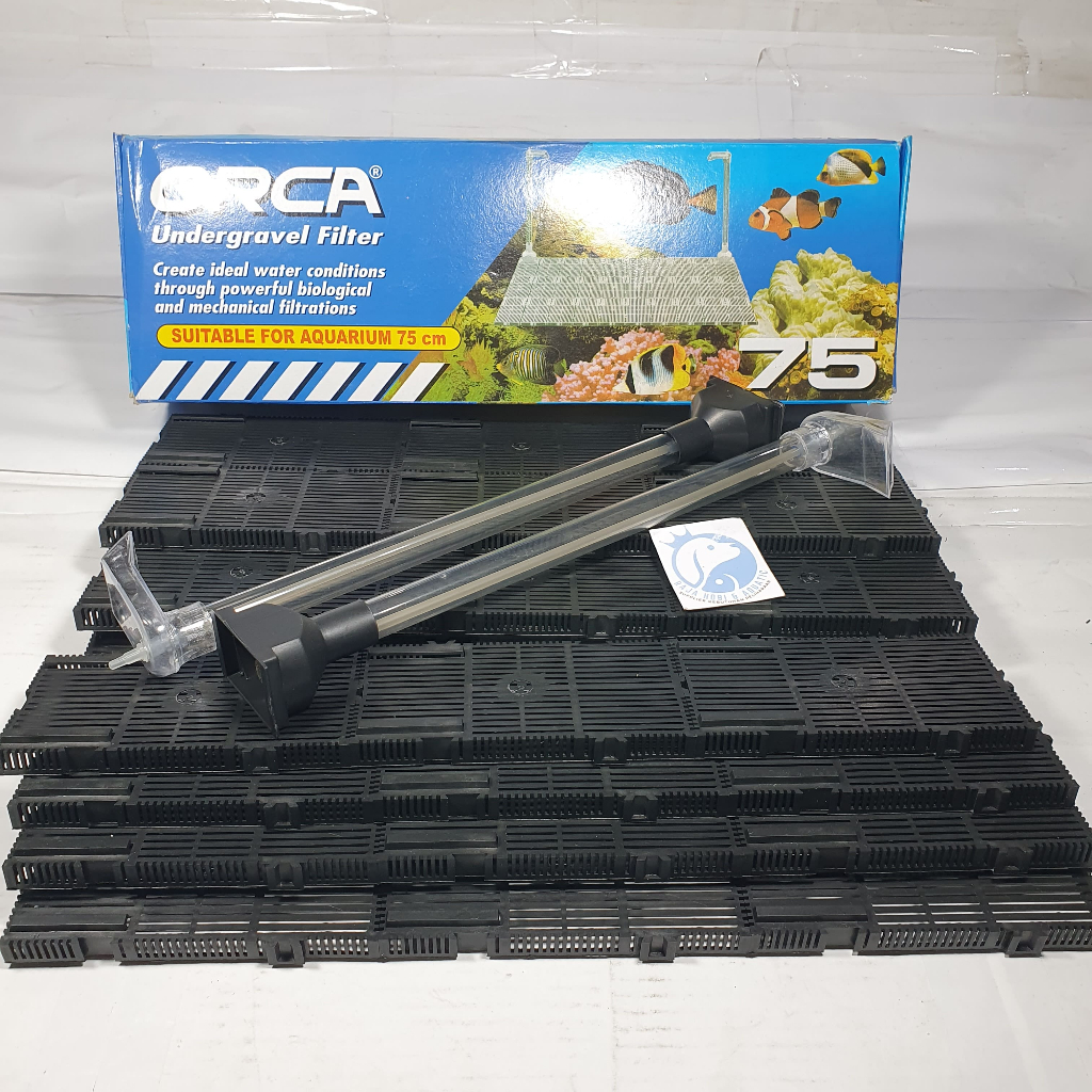 Jual UNDERGRAVEL ORCA 75CM 75 CM UNDER GRAVEL AQUARIUM AQUASCAPE FILTER ...