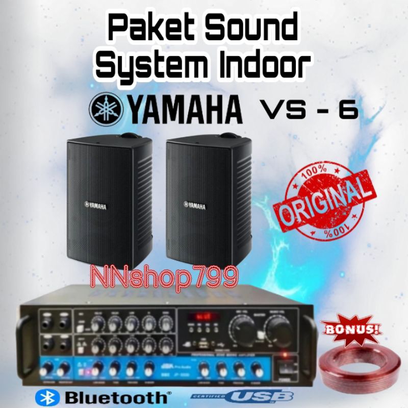 Jual Paket Sound System Indoor Yamaha VS-6 / Sound Cafe Indoor Yamaha VS-6 Original 1 | Shopee ...