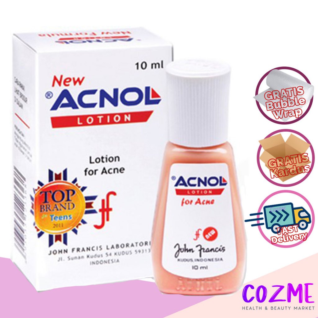 Jual ACNOL Lotion For Acne 10mL | Shopee Indonesia