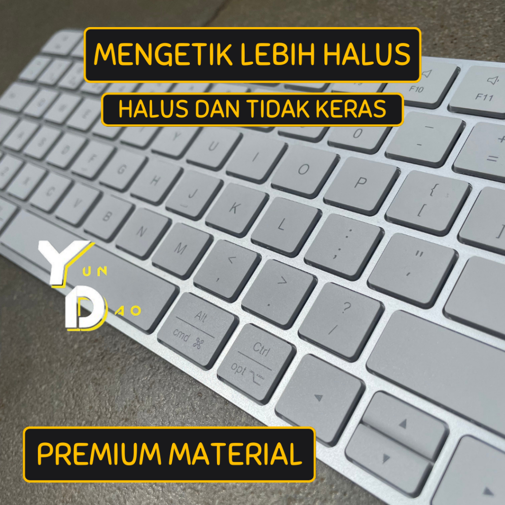 Jual Wireless Keyboard Bluetooth Universal Windows Apple Magic Keyboard ...
