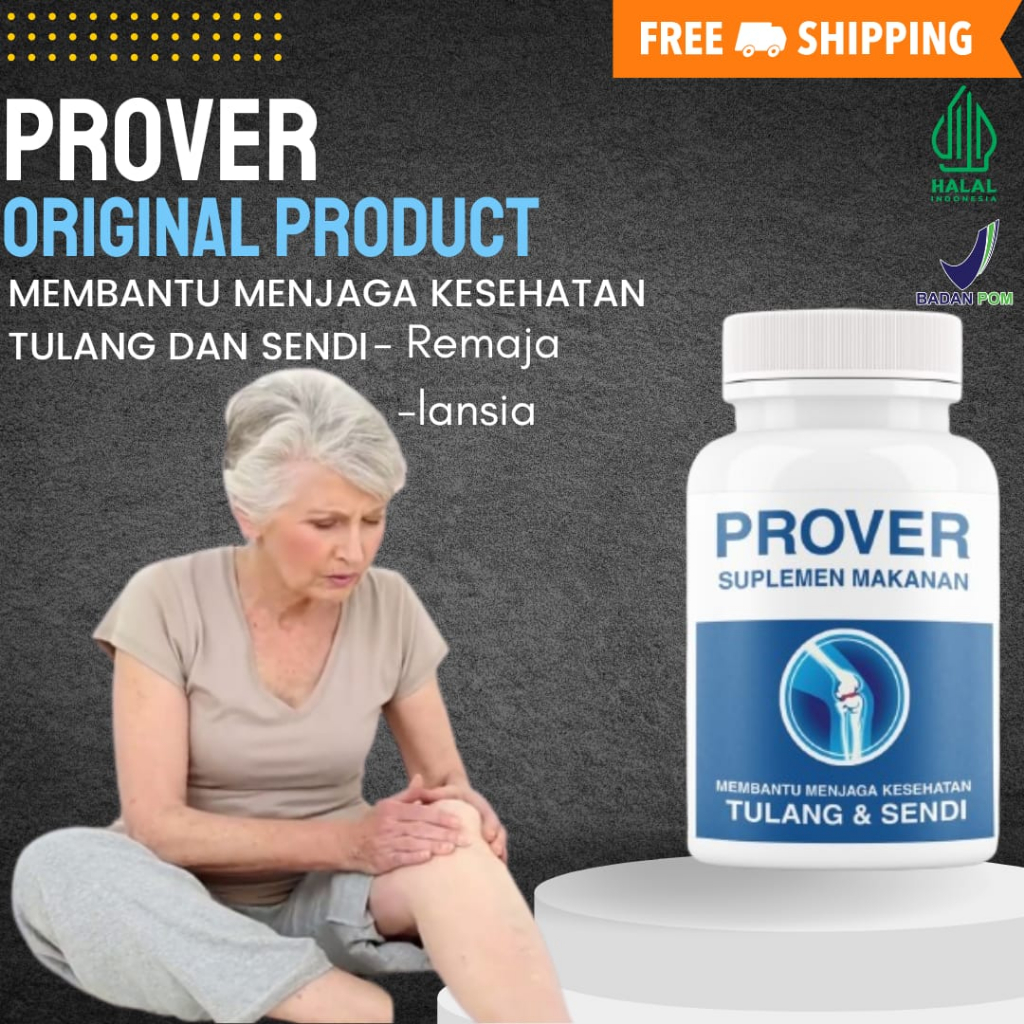 Jual PROMO PROVER MEMBANTU MENJAGA KESEHATAN TULANG DANS SENDI HALAL ...