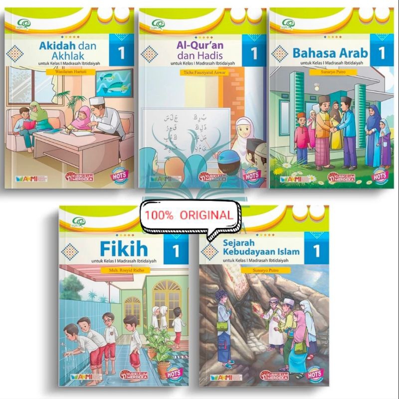 Jual Buku Kelas 1 I MI SD Penerbit Aqila Kurikulum Merdeka Tiga Serangkai - Bahasa Arab - Al ...