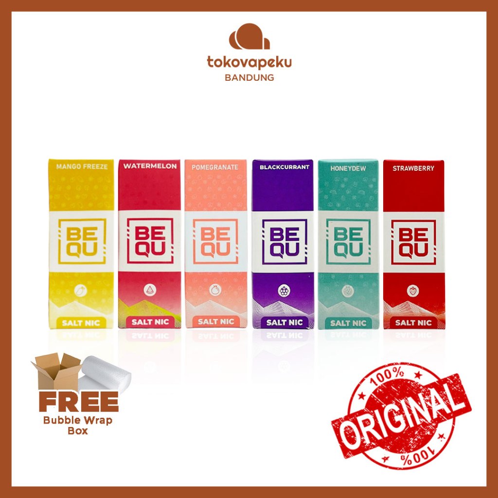 Jual BEQU SALTNIC SERIES 30MG BEQU SALT 30ML ORIGINAL by FVS ...