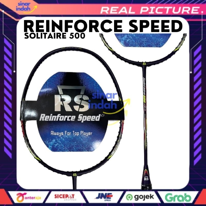 Jual RAKET BADMINTON RS SOLITAIRE 500 GEN II ORIGINAL FREE PEMASANGAN ...
