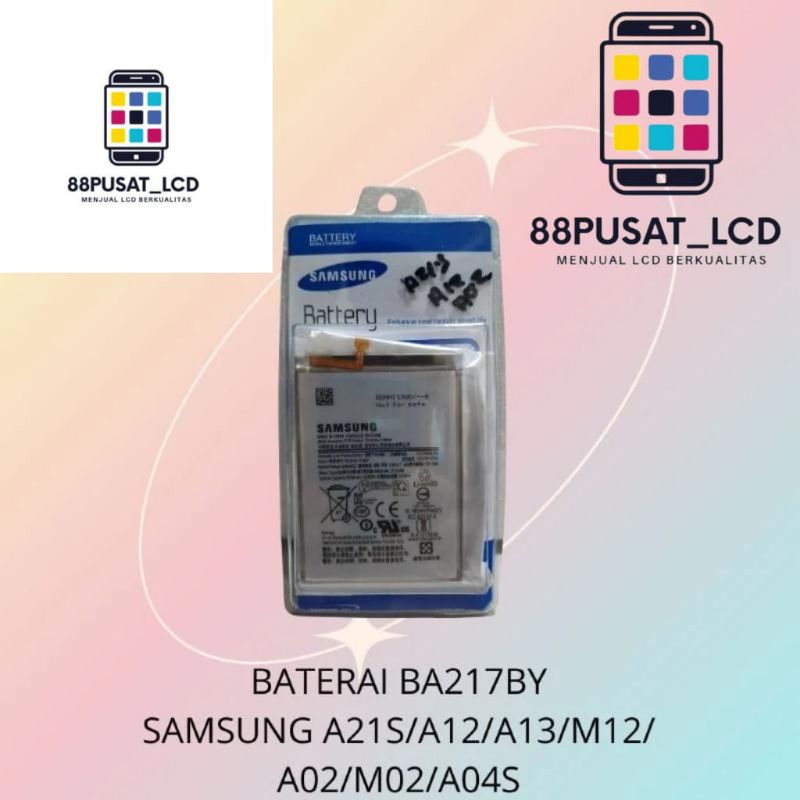 Jual BATETAI EB_BA217ABY SAMSUNG A21S / A12 / A13 / M12 / A02 / M02 ...