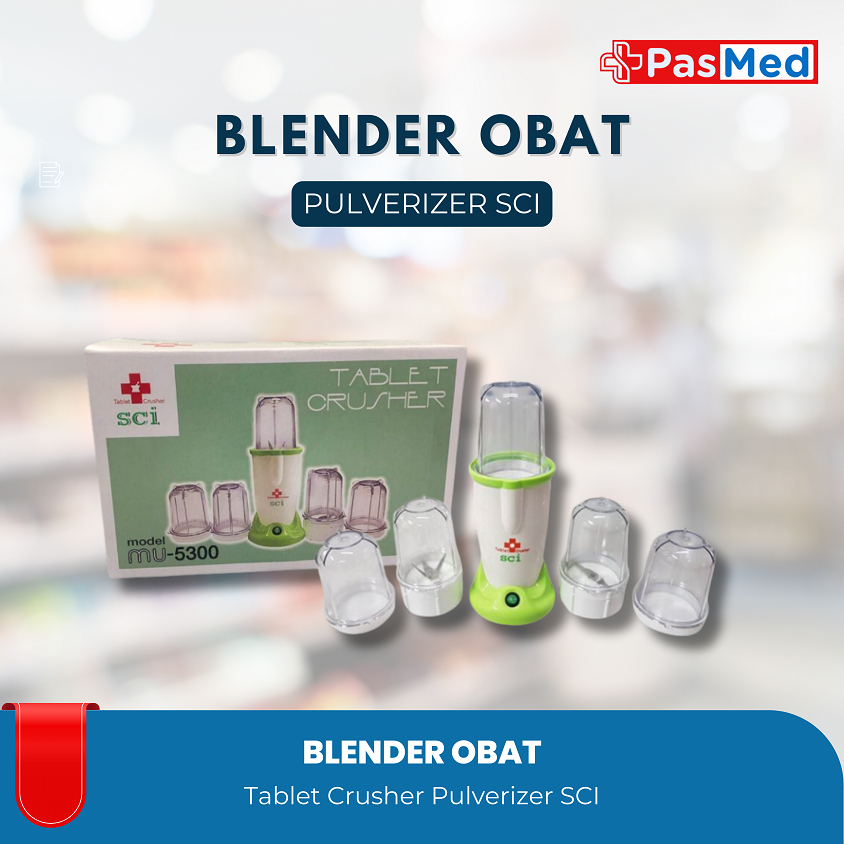 Jual PASMED | SCI - BLENDER OBAT / TABLET CRUSHER / PULVERIZER SCI ...