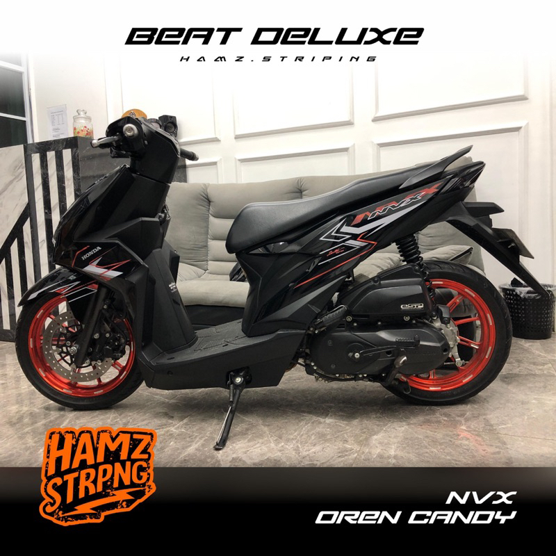 Jual Striping Transparan Beat Deluxe Speciale NVX Candy Konsep Abubulux ...