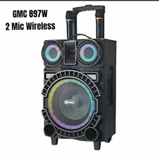 Jual SPEAKER GMC PORTABLE 897 W | Shopee Indonesia