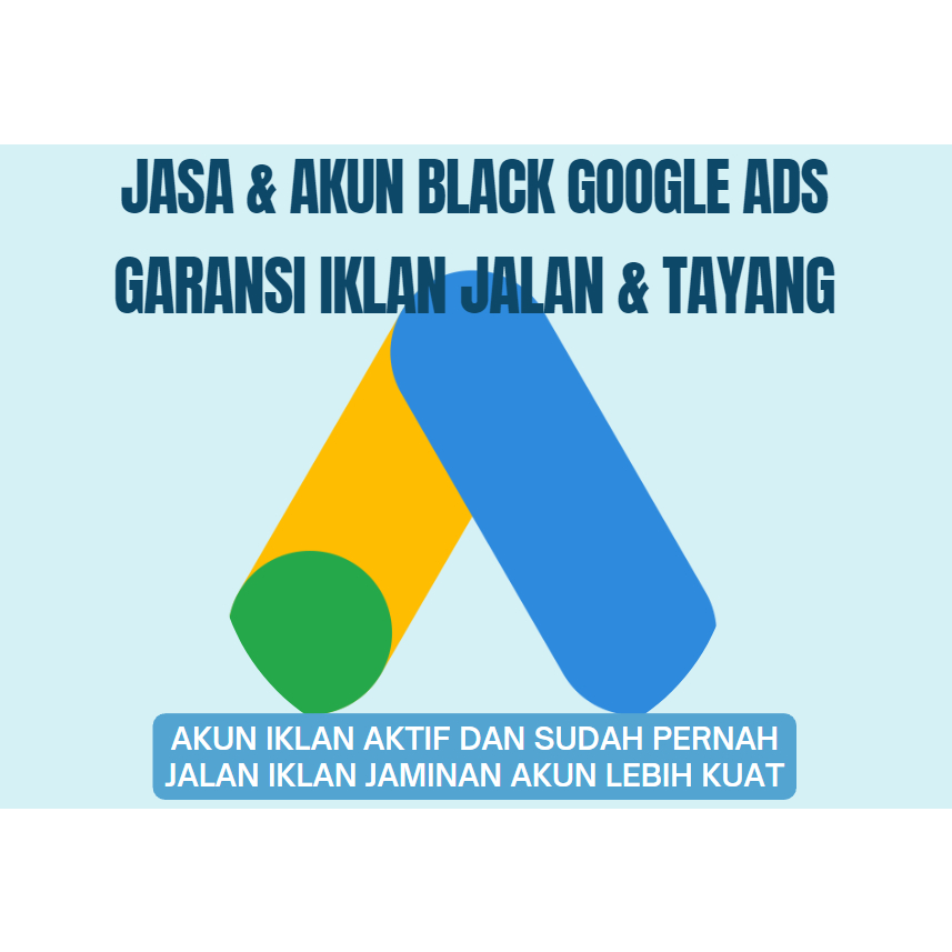 Jual Akun Google Ads (Black Edition) | Shopee Indonesia