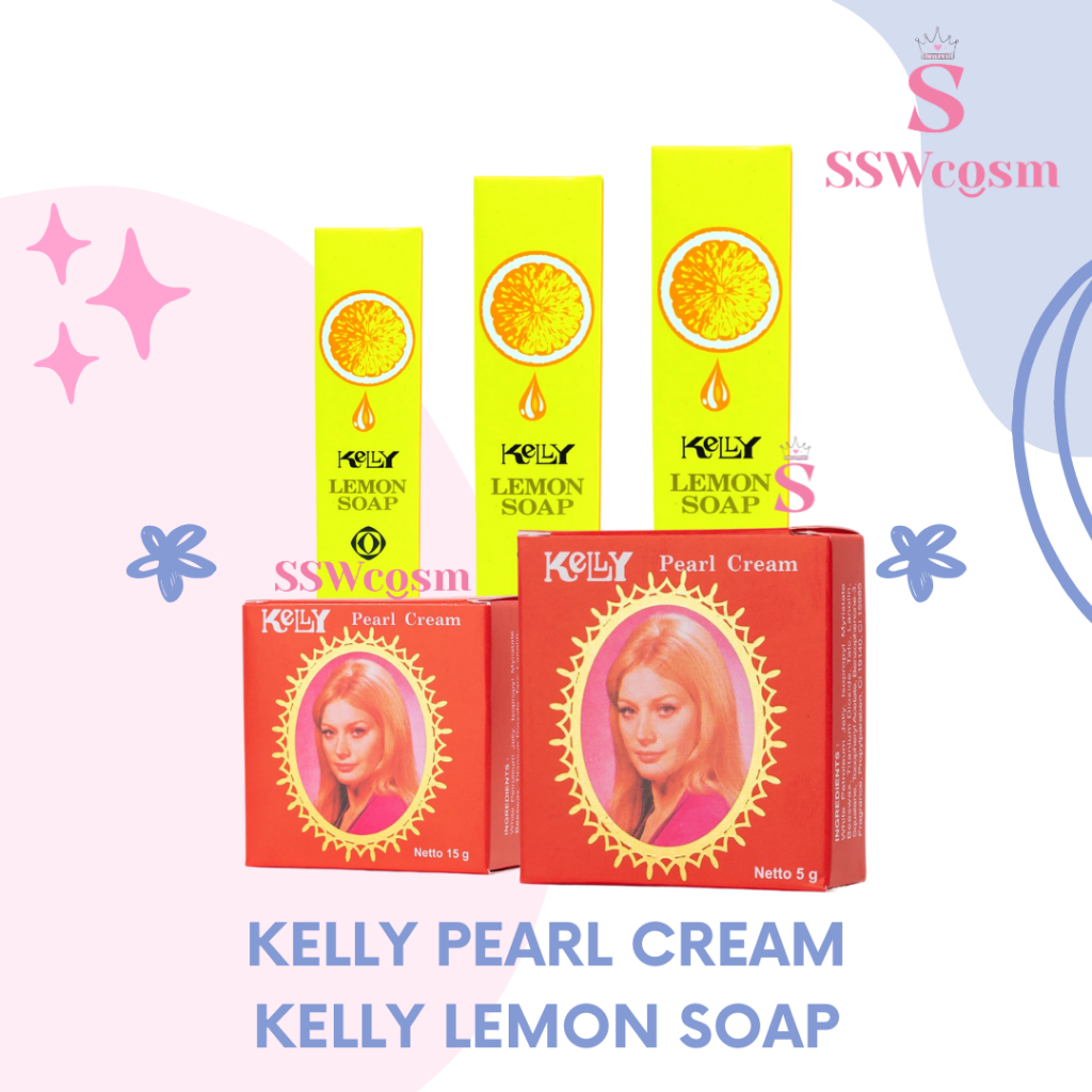 Jual Kelly Pearl Cream 15gr & 5gr Krim Wajah Bpom Original | Shopee ...