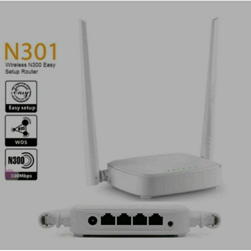 Jual TENDA N301 ORIGINAL NORMAL WIRELESS N ROUTER 300MBPS | Shopee ...