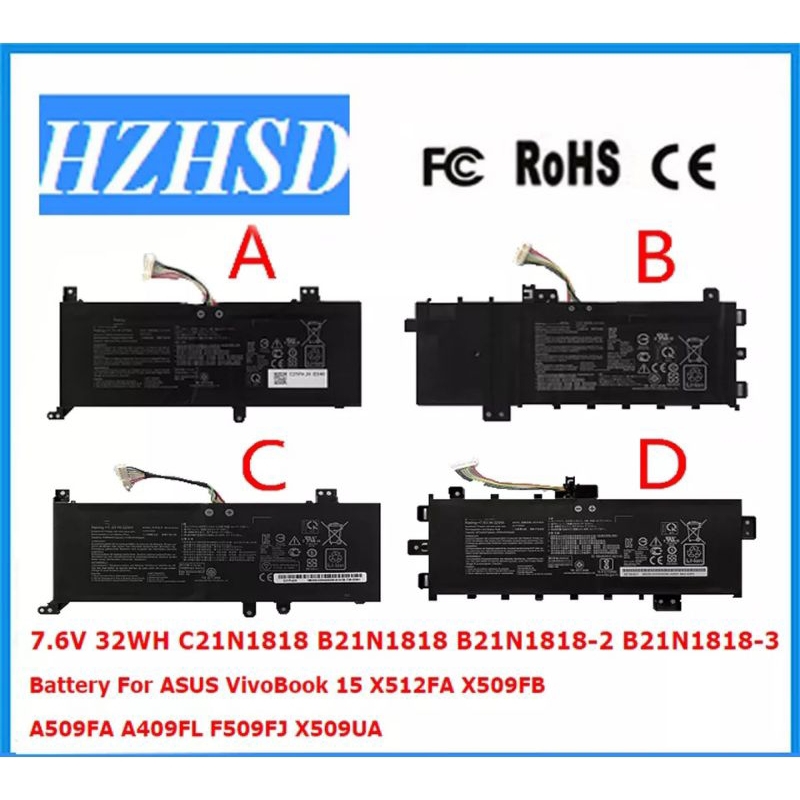 Jual Baterai Asus vivobook 14 A416 A416E A416EA A416EP A416J A416JA A416JP A416M A416MA A412 ...