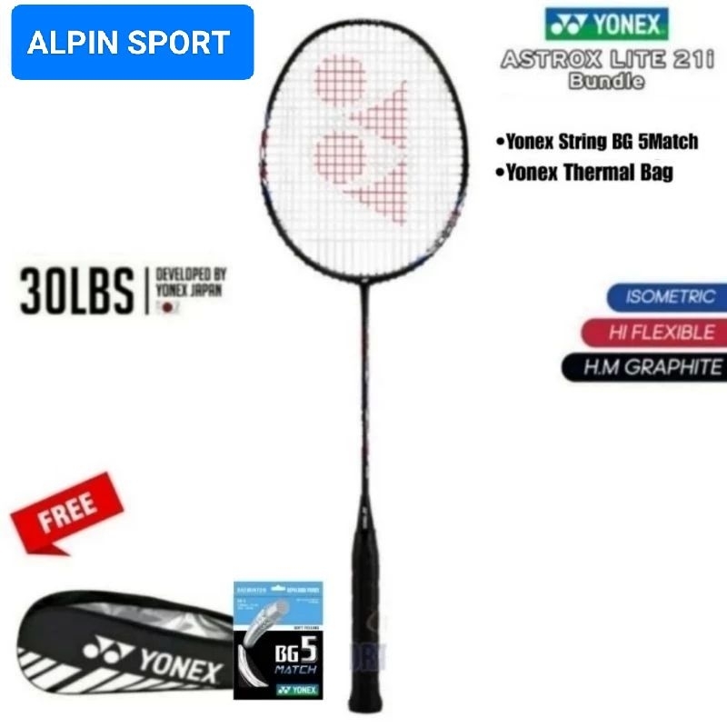 Jual Raket Badminton Astrok lite 21i Original Siap Pakai | Shopee Indonesia