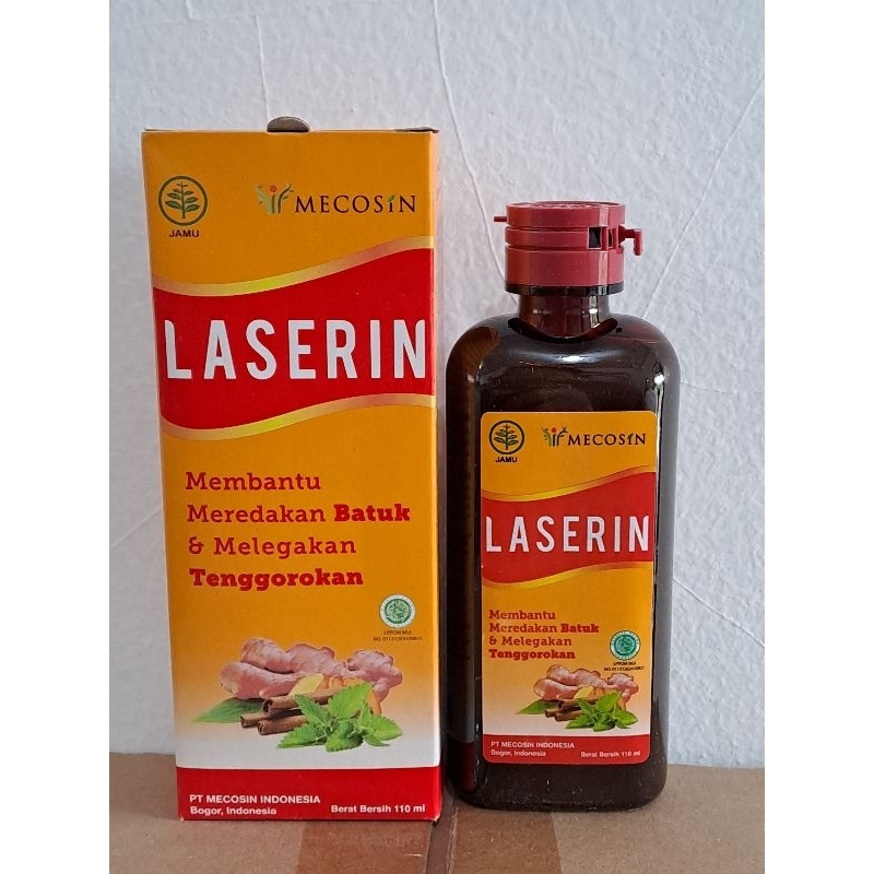 Jual Obat batuk Laserin 110 ml laserin110ml Harga perbotol | Shopee ...