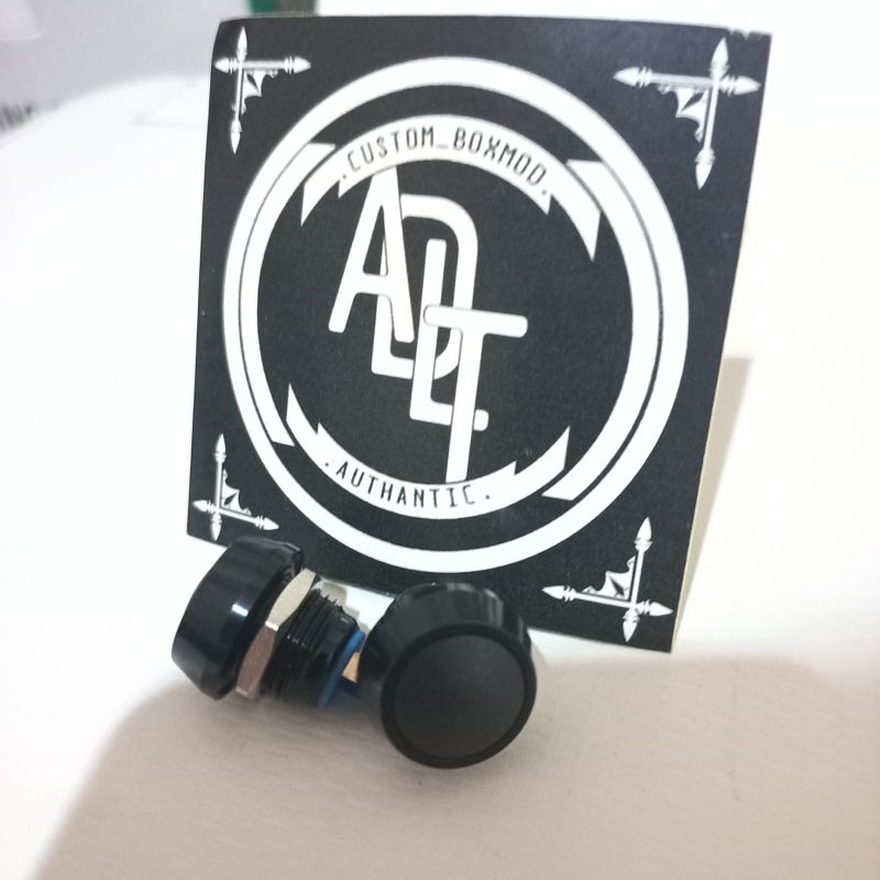 Jual metal push button 12mm hitam | Shopee Indonesia