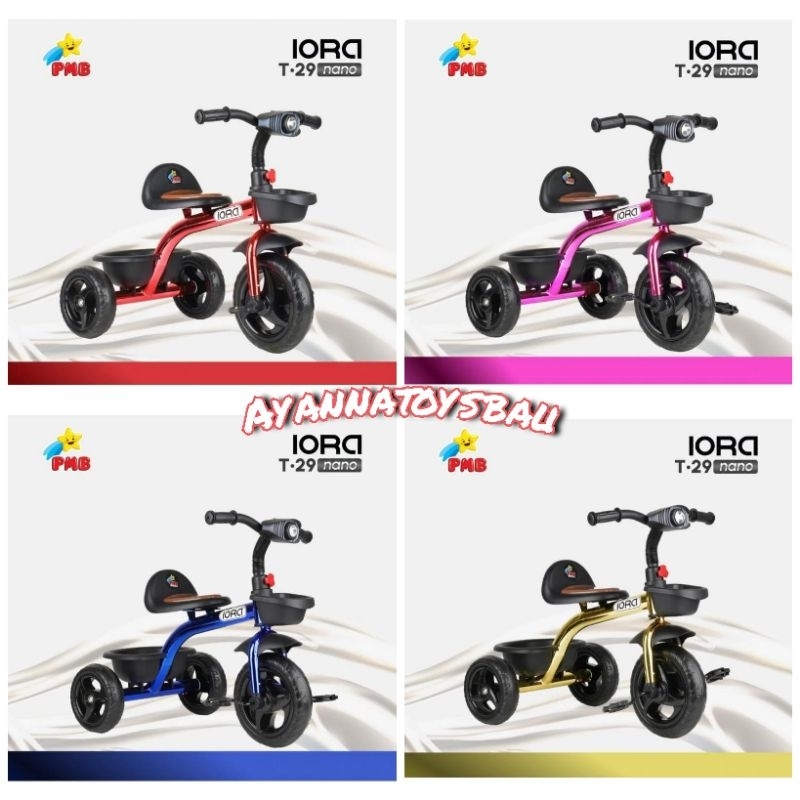 Jual Sepeda anak roda tiga Iora T29 | Shopee Indonesia