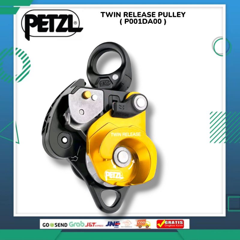 Jual Petzl Twin Release pulley P001DA00 Original | Shopee Indonesia