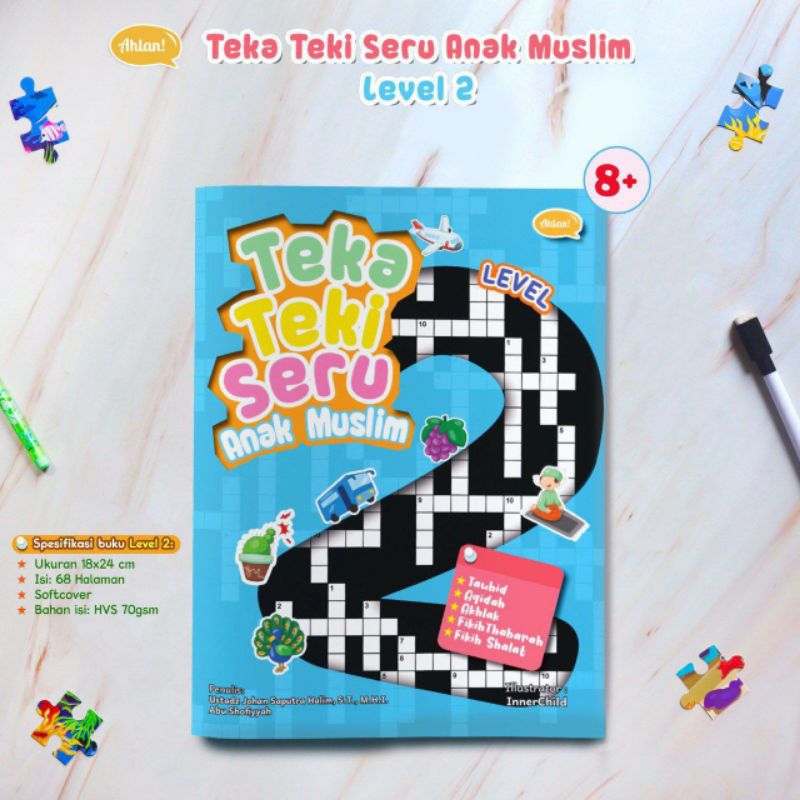 Jual Buku Aktivitas TTS Anak | Teka-Teki Seru Anak Muslim Level 2 | By ...