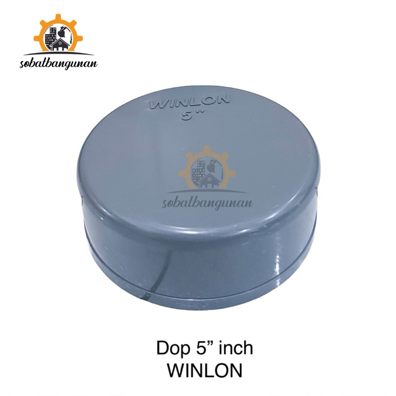 Jual Tutup PVC 5” inch / Dop 5” inch WINLON / End Cap 5” / Dopen 5 ...