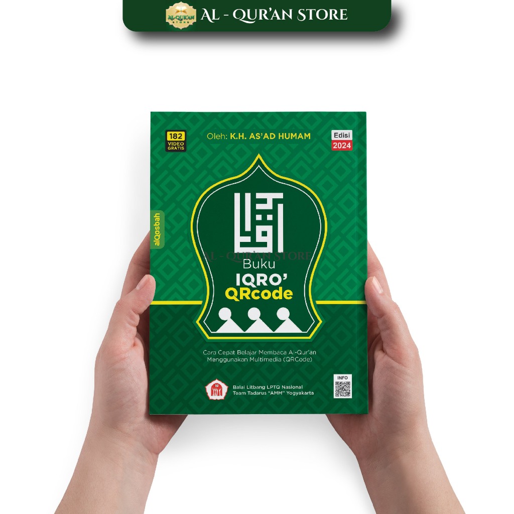 Jual Iqro Qr Code Edisi Milenial 2024 Gratis 182 Video Pembelajaran ...