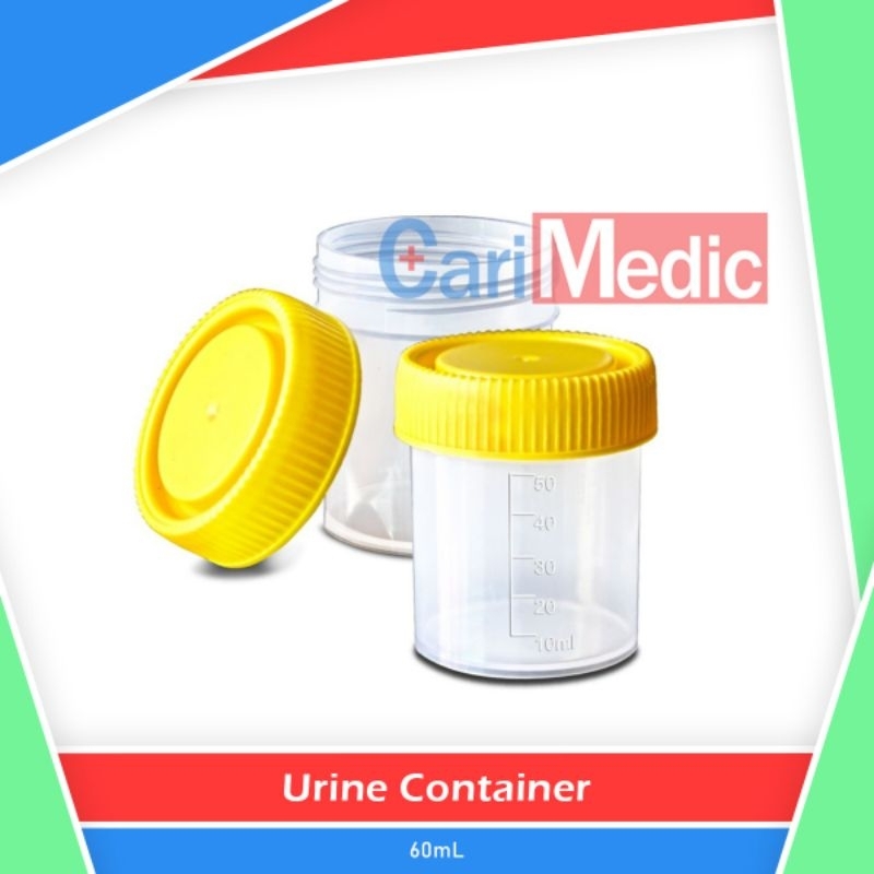 Jual Pot Urin 60ml | Urine Container 60cc | Shopee Indonesia