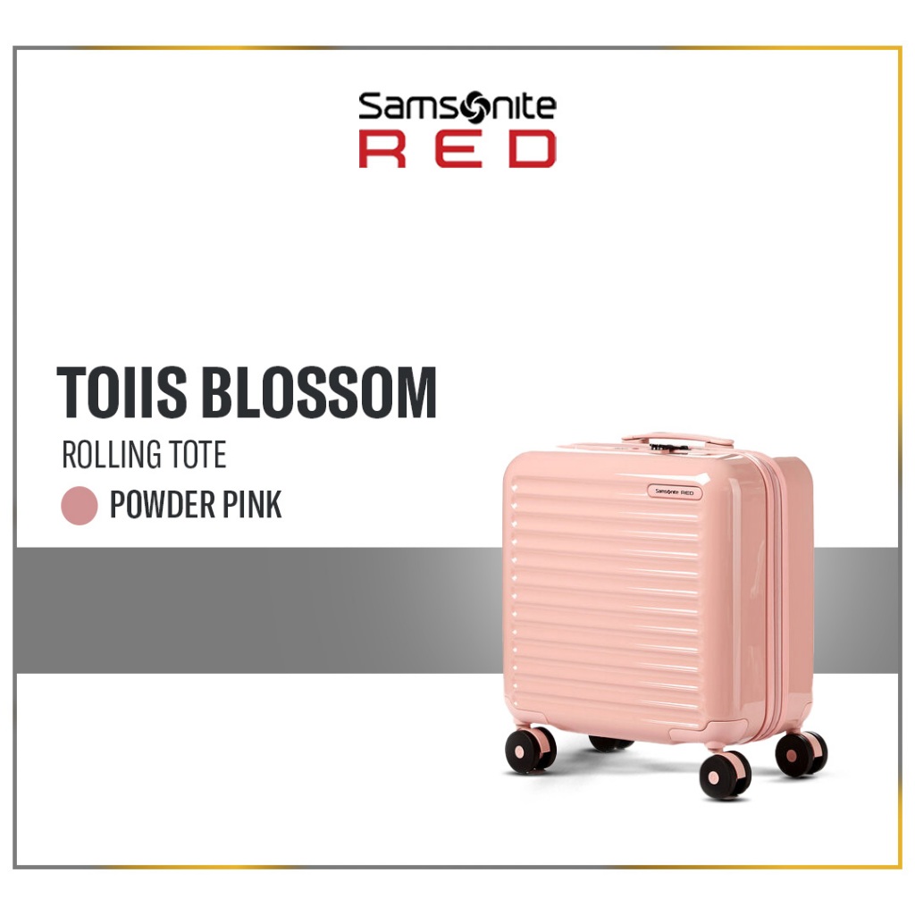 Jual Samsonite Red Label Koper Toiis Blossom Rolling Tote - Powder Pink ...