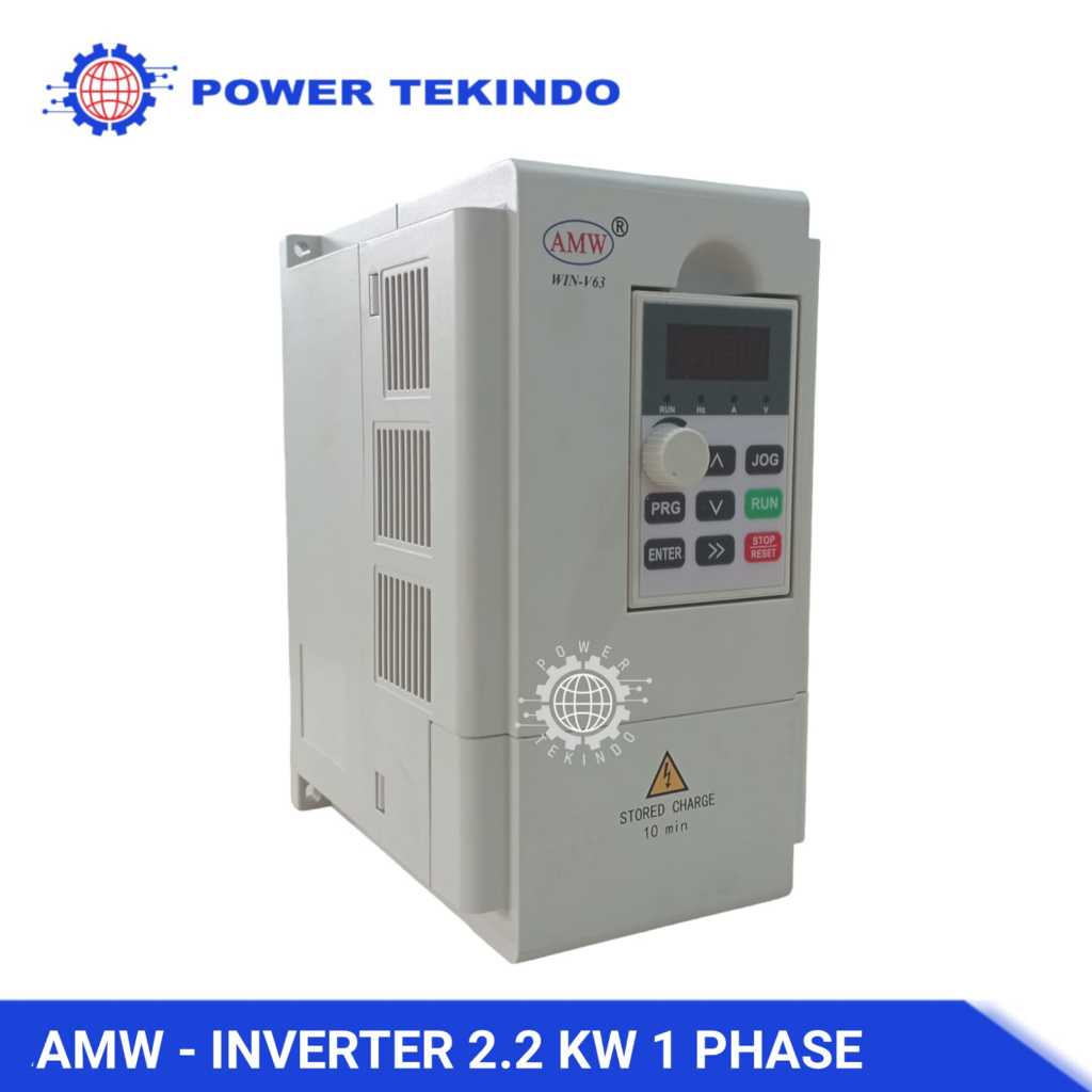 Jual AMW Inverter 2,2 KW VFD Inverter 3 HP 1 Phase Input 220V Output 380V Variable Frequency ...