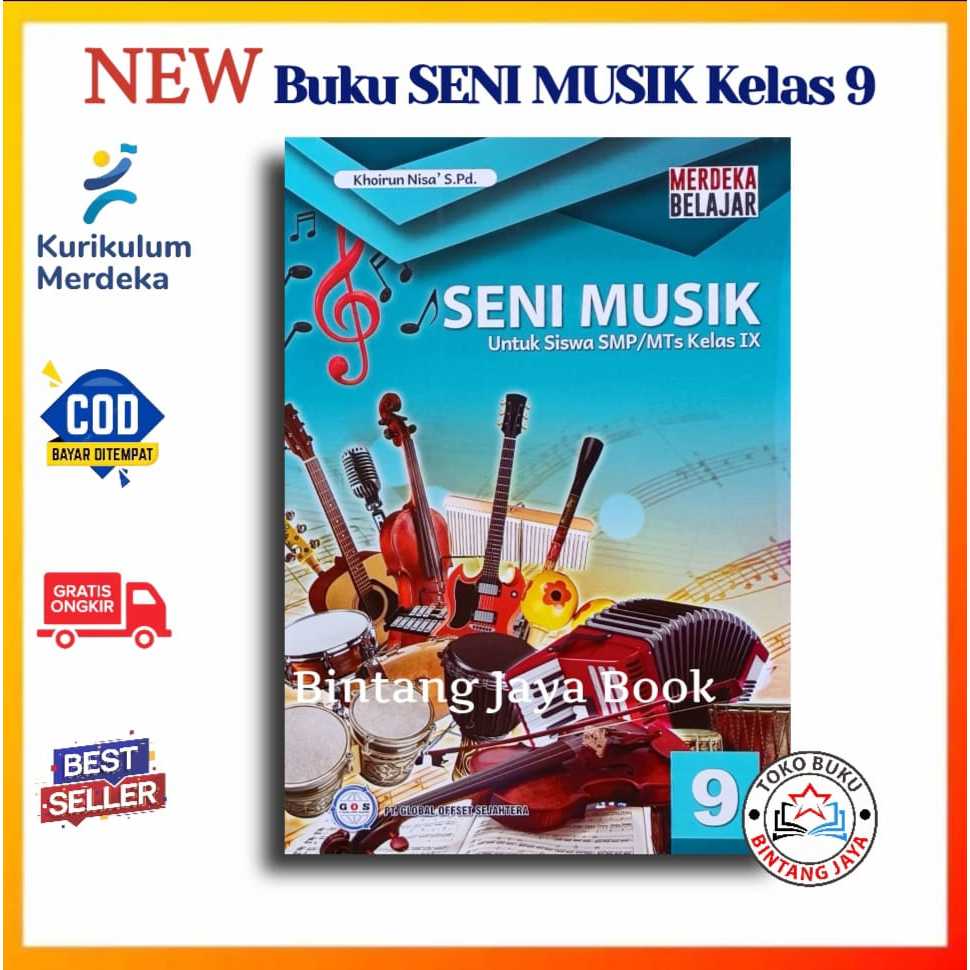 Jual Buku Siswa Seni Musik SMP Kelas 9 Kurikulum Merdeka - Buku Seni Musik Kelas 9 SMP/MTs ...