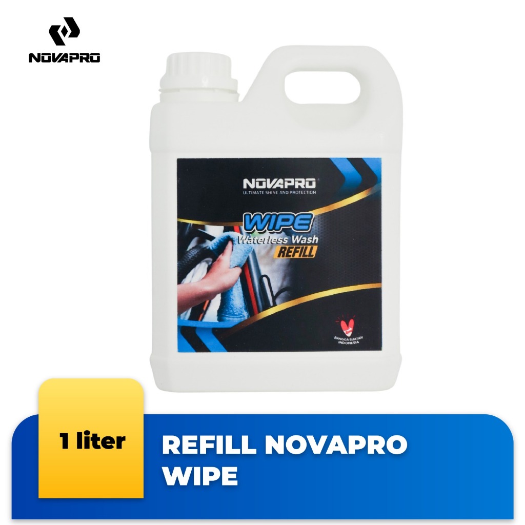Jual NOVAPRO Cuci Sepeda Tanpa Air Isi Ulang - Wipe 1 L | Shopee Indonesia