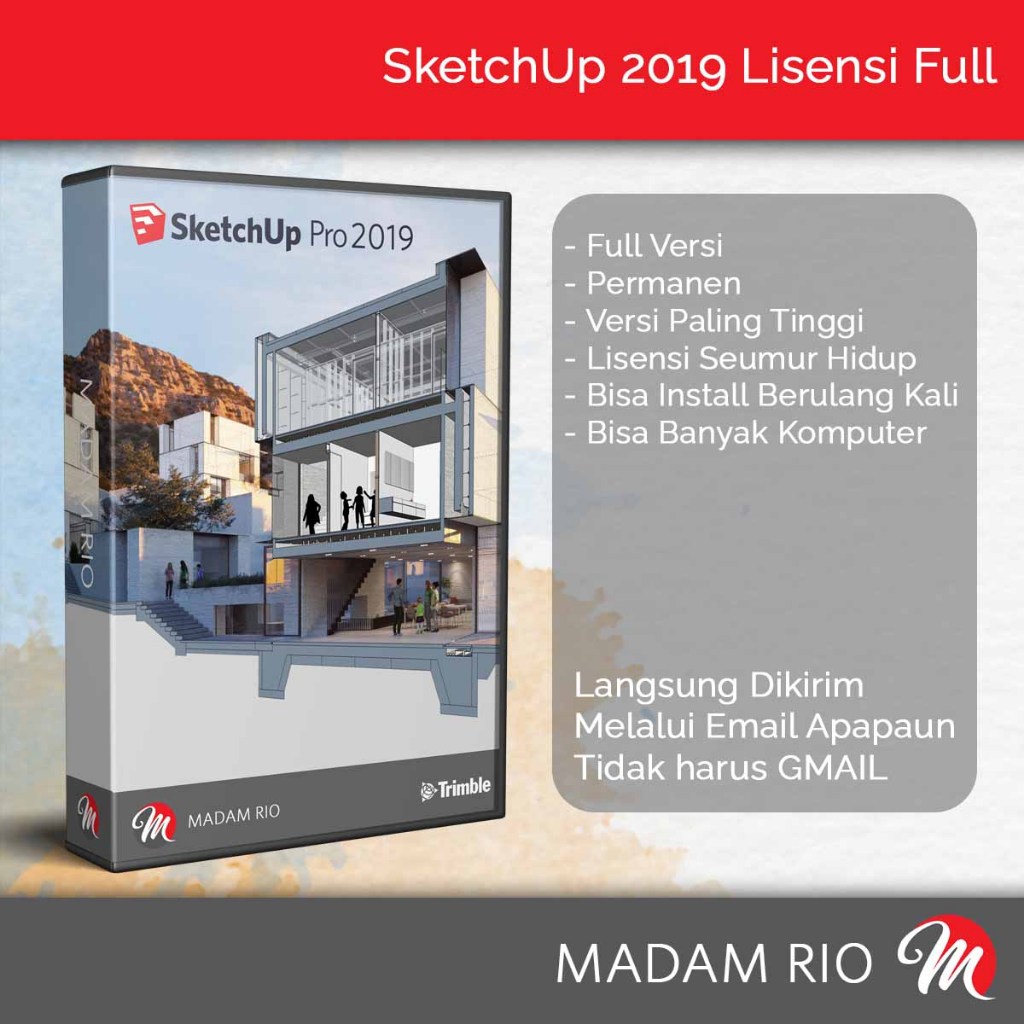 Jual SketchUp PRO Full Version - For Windows | Shopee Indonesia
