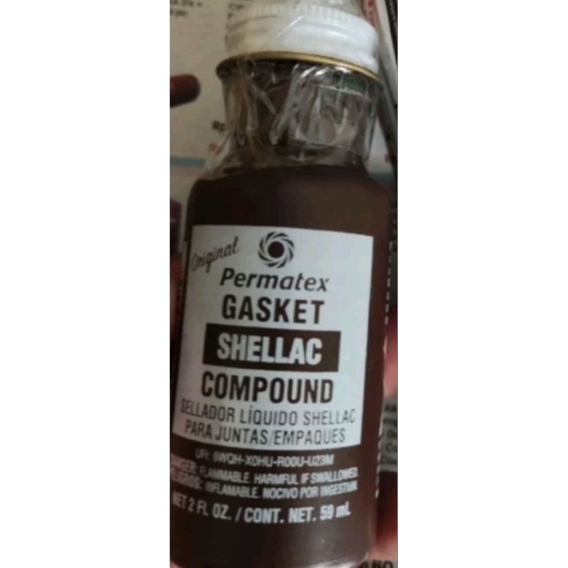 Jual Lem gasket cair shellac permatec | Shopee Indonesia