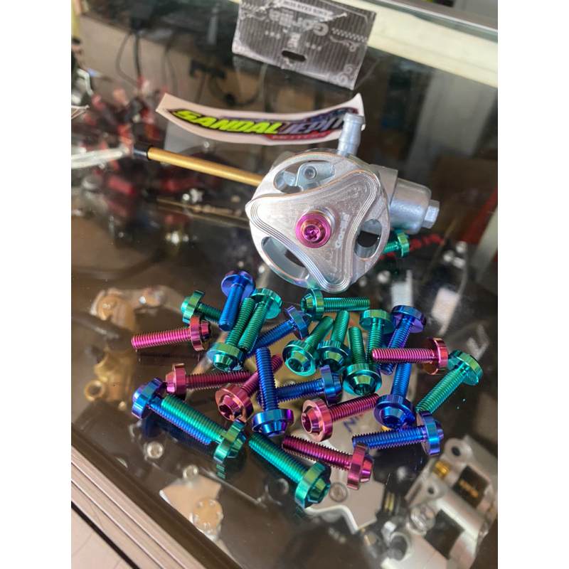 Jual BAUT TITANIUM UNTIRAN KRAN TIGER REVO BAUT TITANIUM PUNTIRAN KRAN ...