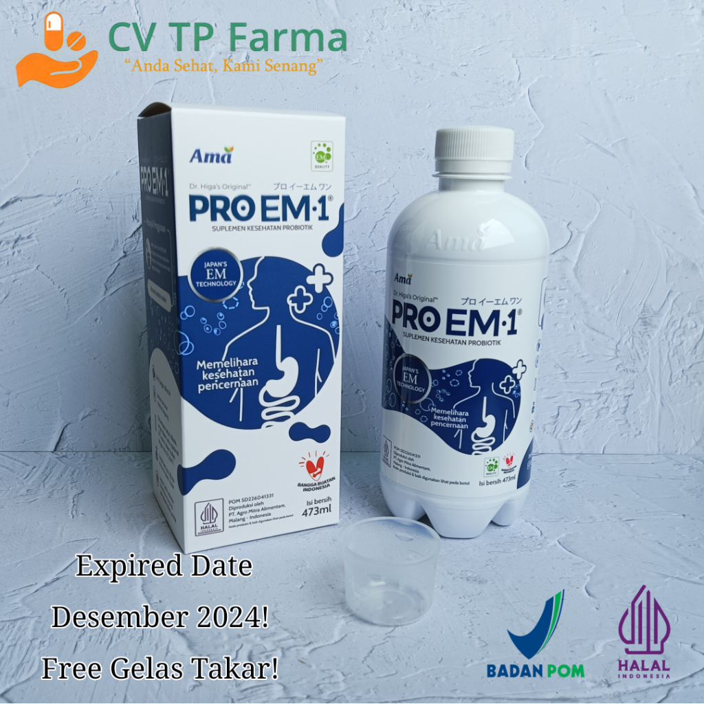 Jual PRO EM-1 473 ML | SUPLEMEN PROBIOTIK ALAMI | TINGKATKAN IMUN TUBUH ...