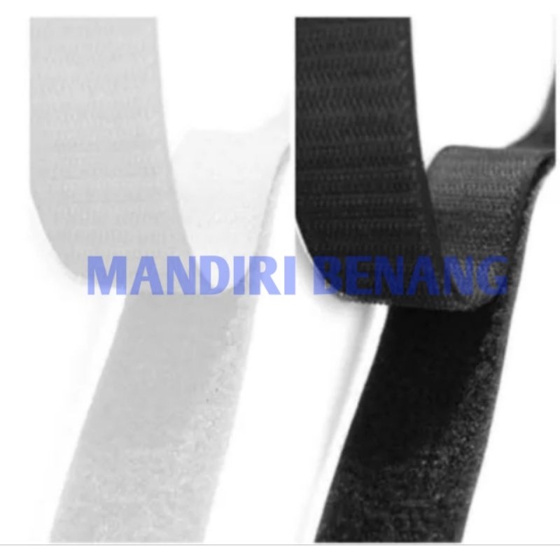 Jual velcro perekat sepatu 2cm x 10cm kasar dan halus | Shopee Indonesia